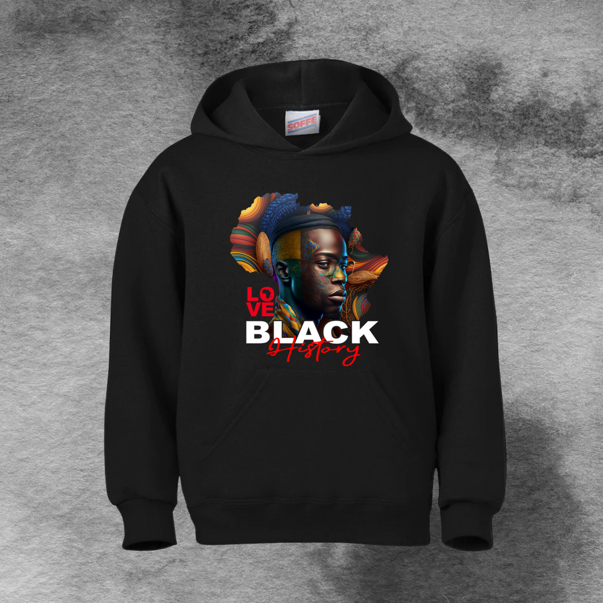 Love Black History Hoddie – Regina Custom Designs